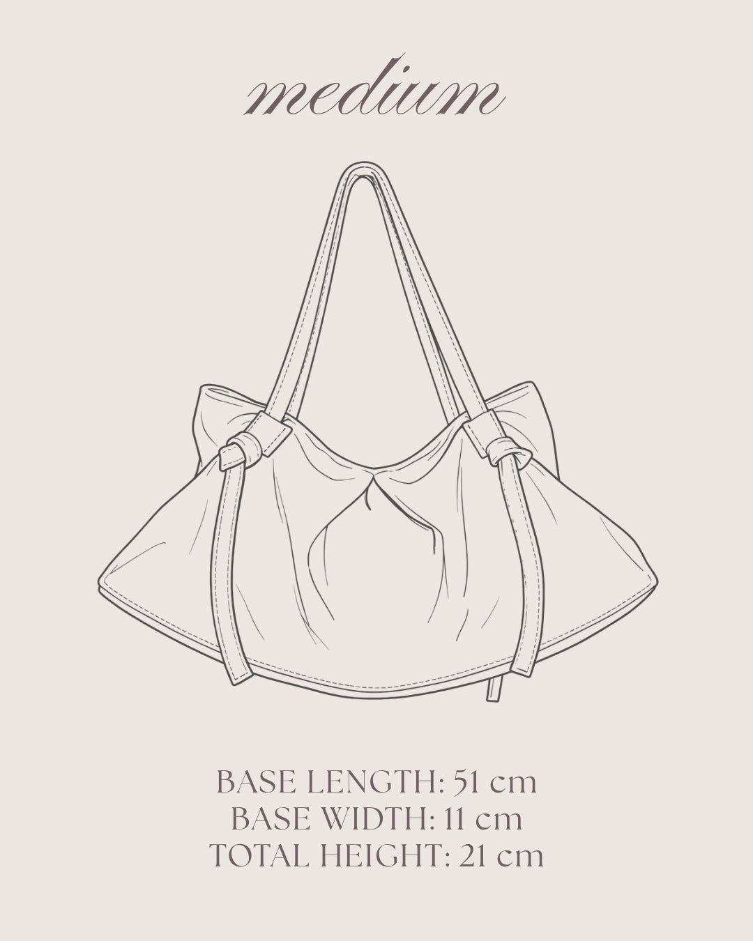 DUMPLING BAG IN CLEAR GLOSS – by m(art)a studios