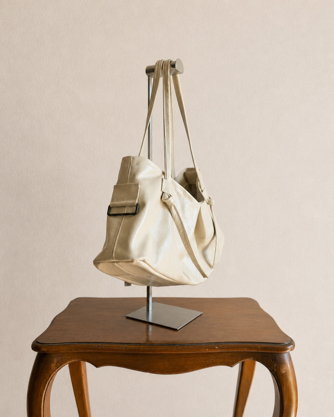 DUMPLING BAG IN CLEAR GLOSS – by m(art)a studios
